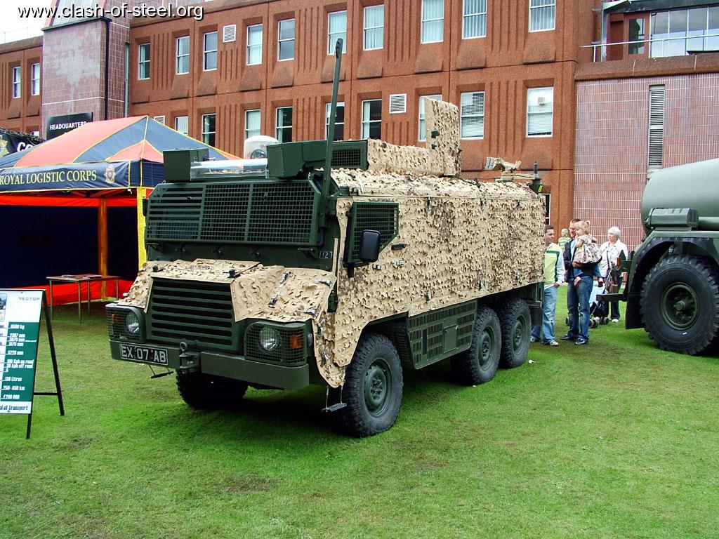Clash of Steel, Image gallery - British Vector 6x6 Armoured Patrol Vehicle