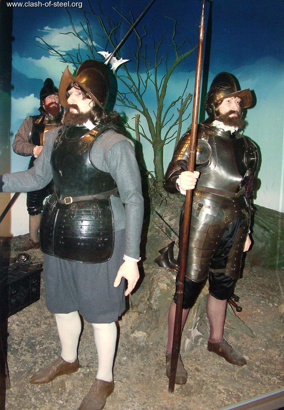 Clash of Steel, Image gallery - Border Reivers - examples of armour