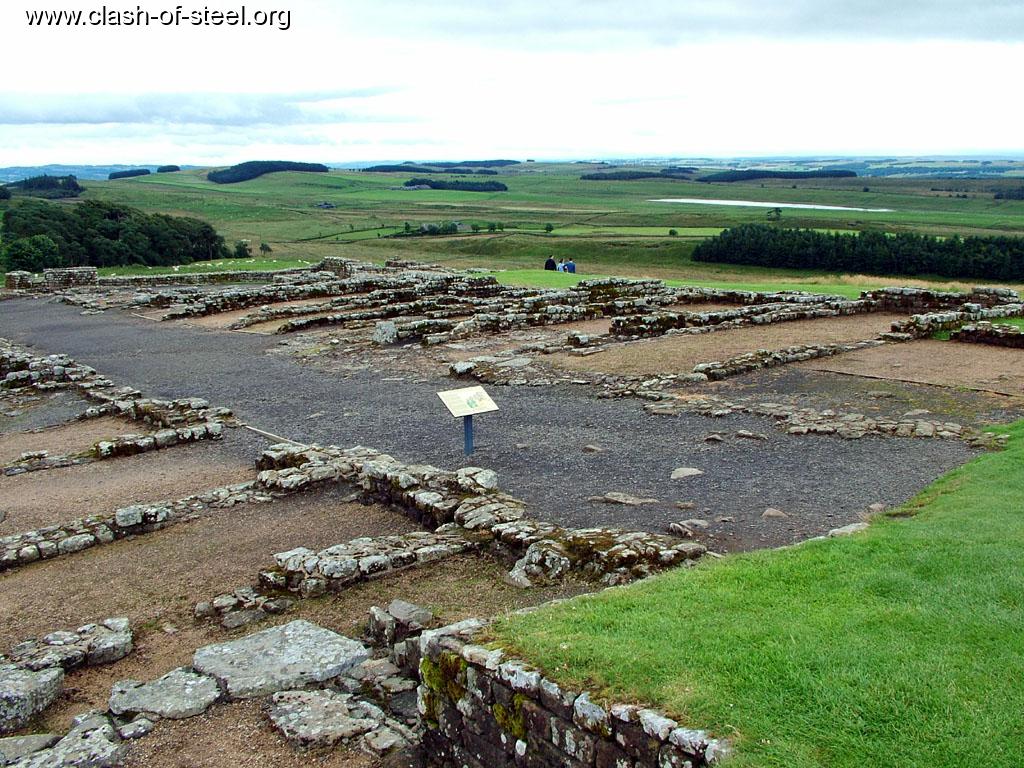 Clash of Steel, Image gallery - Housteads Roman Fort - Barrack blocks